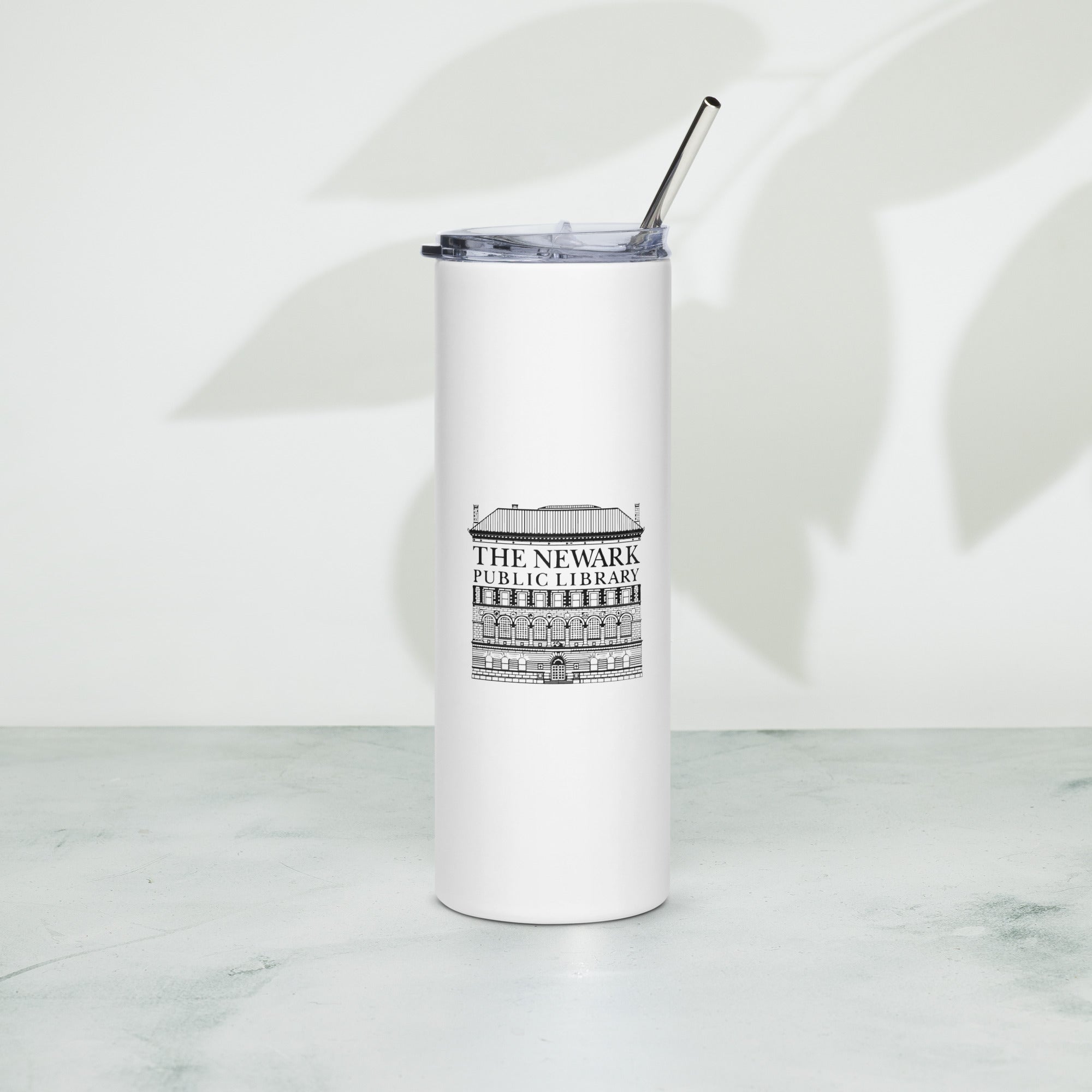 Newark Public Library stainless steel tumbler – The Newark Public Library